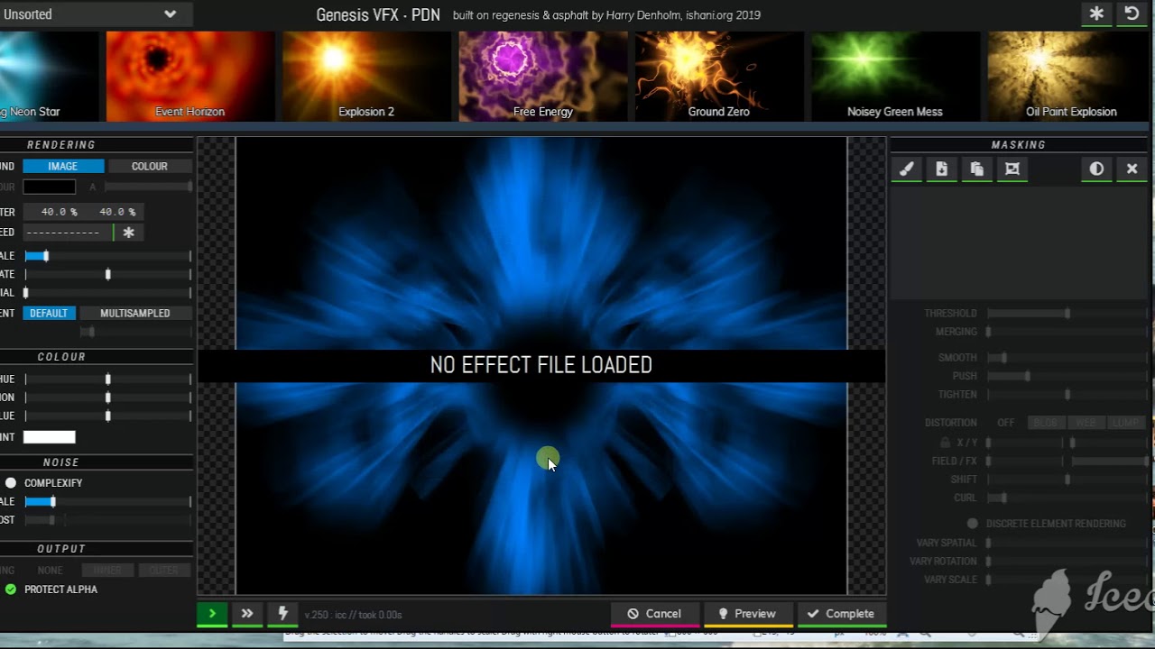 How to use the Plugin 'Genesis' from within Paint.net software. - YouTube