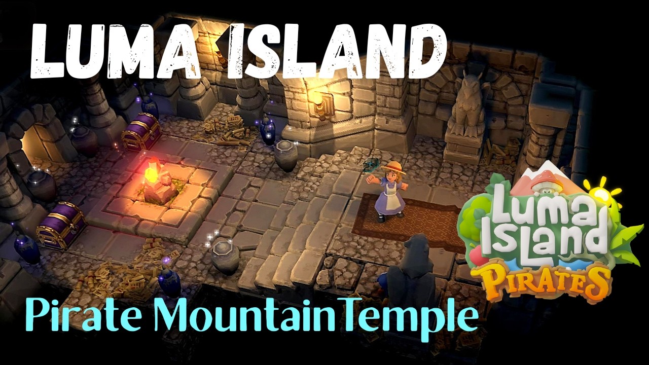 Luma Island | Playthrough (No Commentary) | Pirate Mountain Temple ...
