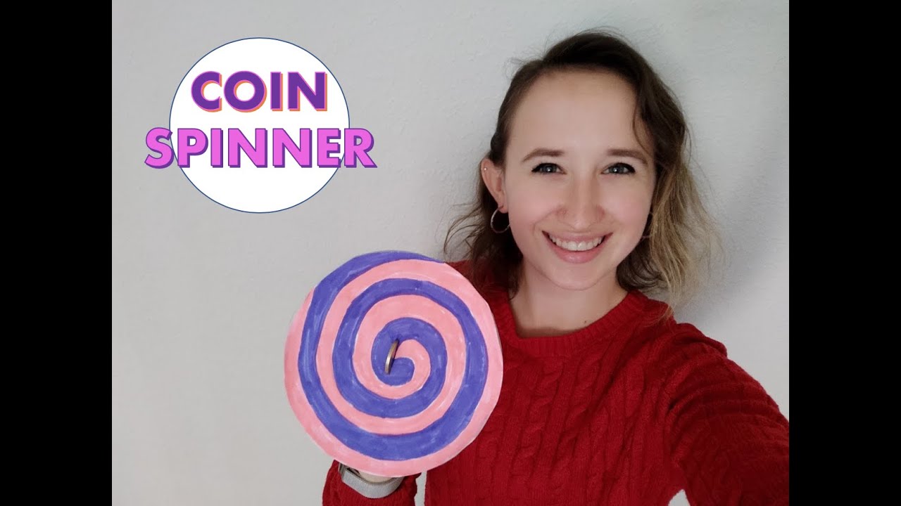 Coin Spinner Craft - YouTube