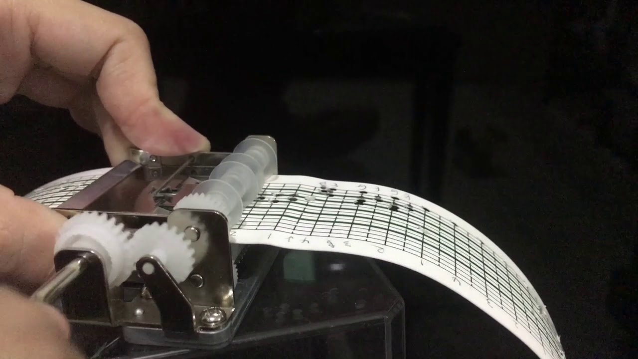 Coldplay - Yellow, on DIY hand cranked Music Box - YouTube