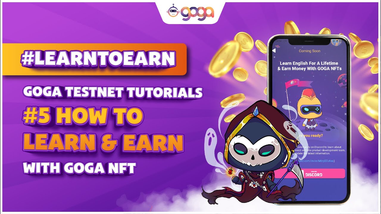 #5 How to Learn&Earn with GOGA NFT. - YouTube