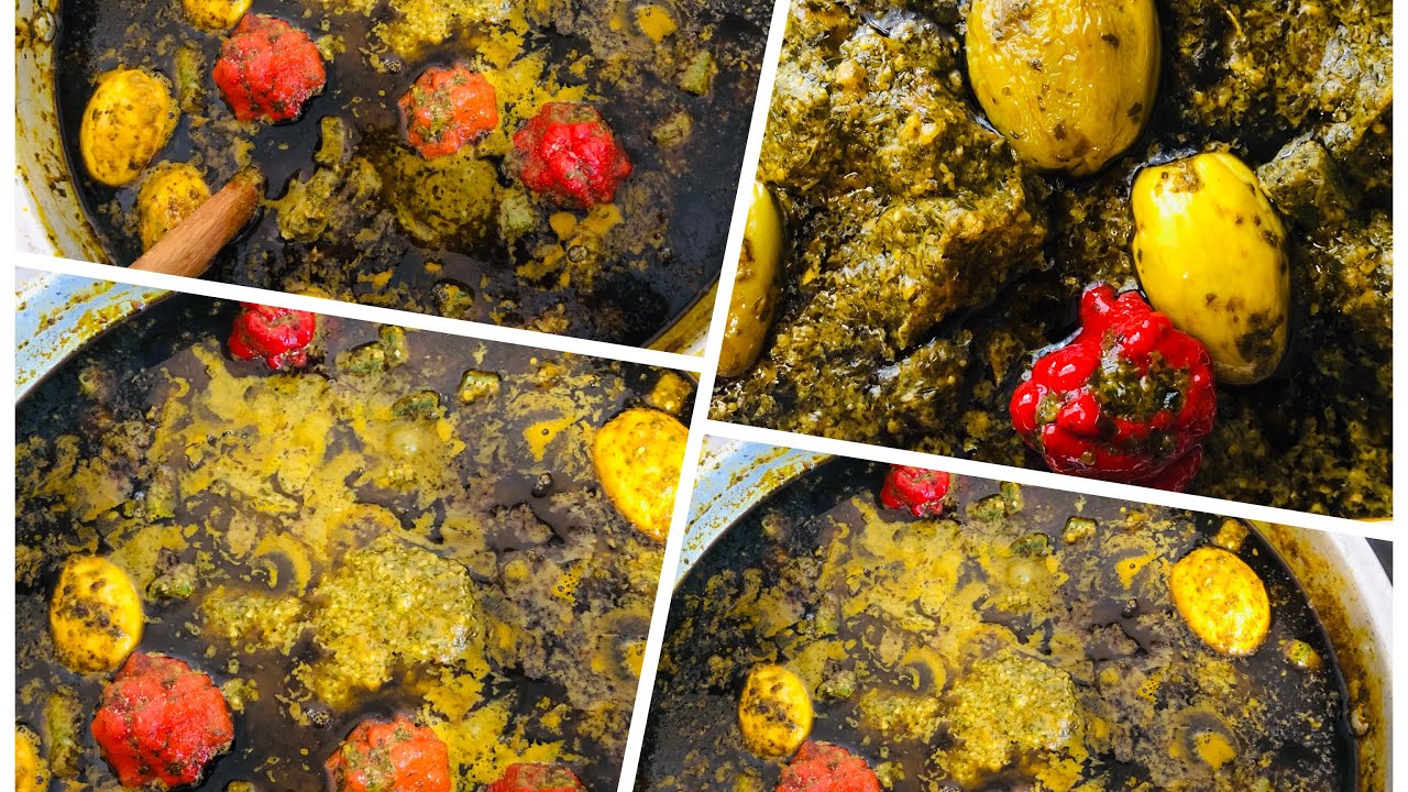 How To Cook The Best Cassava Leaves Stew Aka [Plasas Gambian Style ...