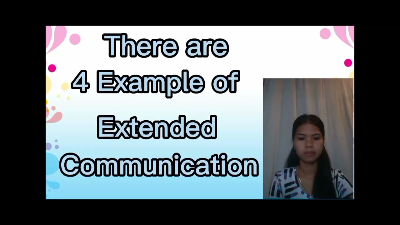 Extended Communication (purposive communication) report - YouTube