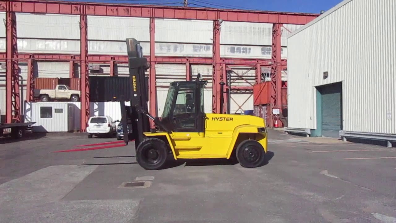 Hyster H300HD 30,000lb Forklift (26Z) - YouTube