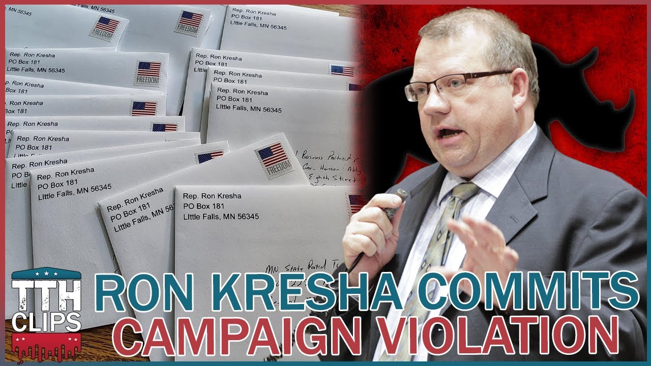 Rep Ron Kresha Commits Blatant Campaign Violation - YouTube