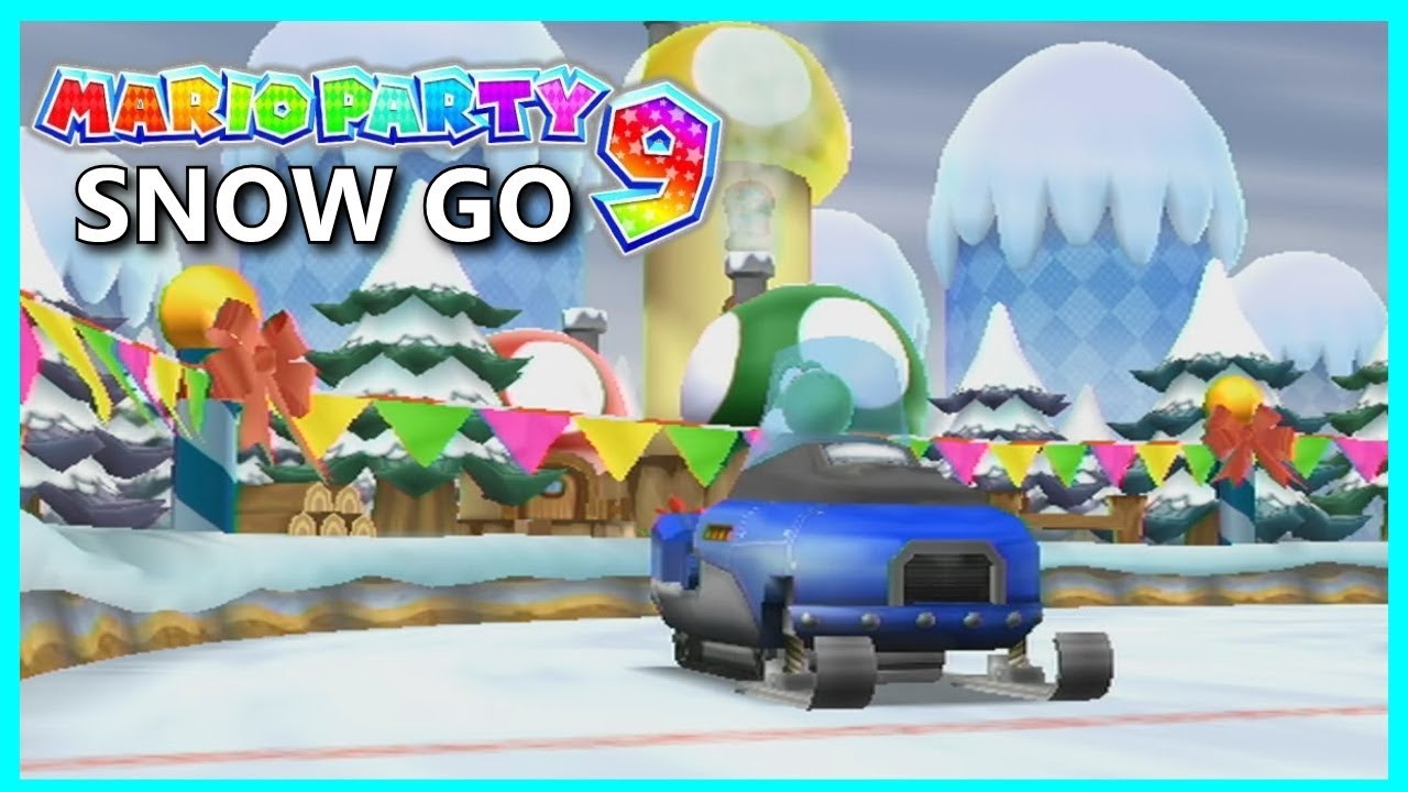 MARIO PARTY 9 - SNOW GO !! - YouTube