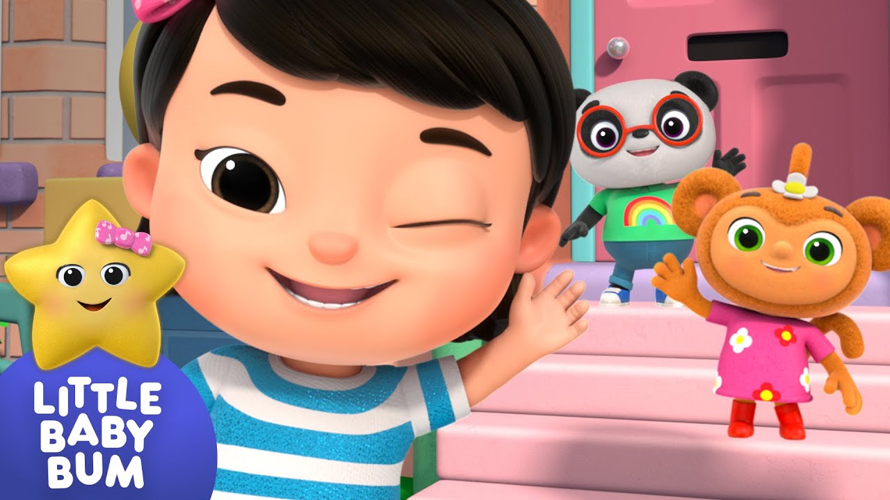 This is the Way We Say Hello⭐ Mia's Learning Time! Little Baby Bum ...