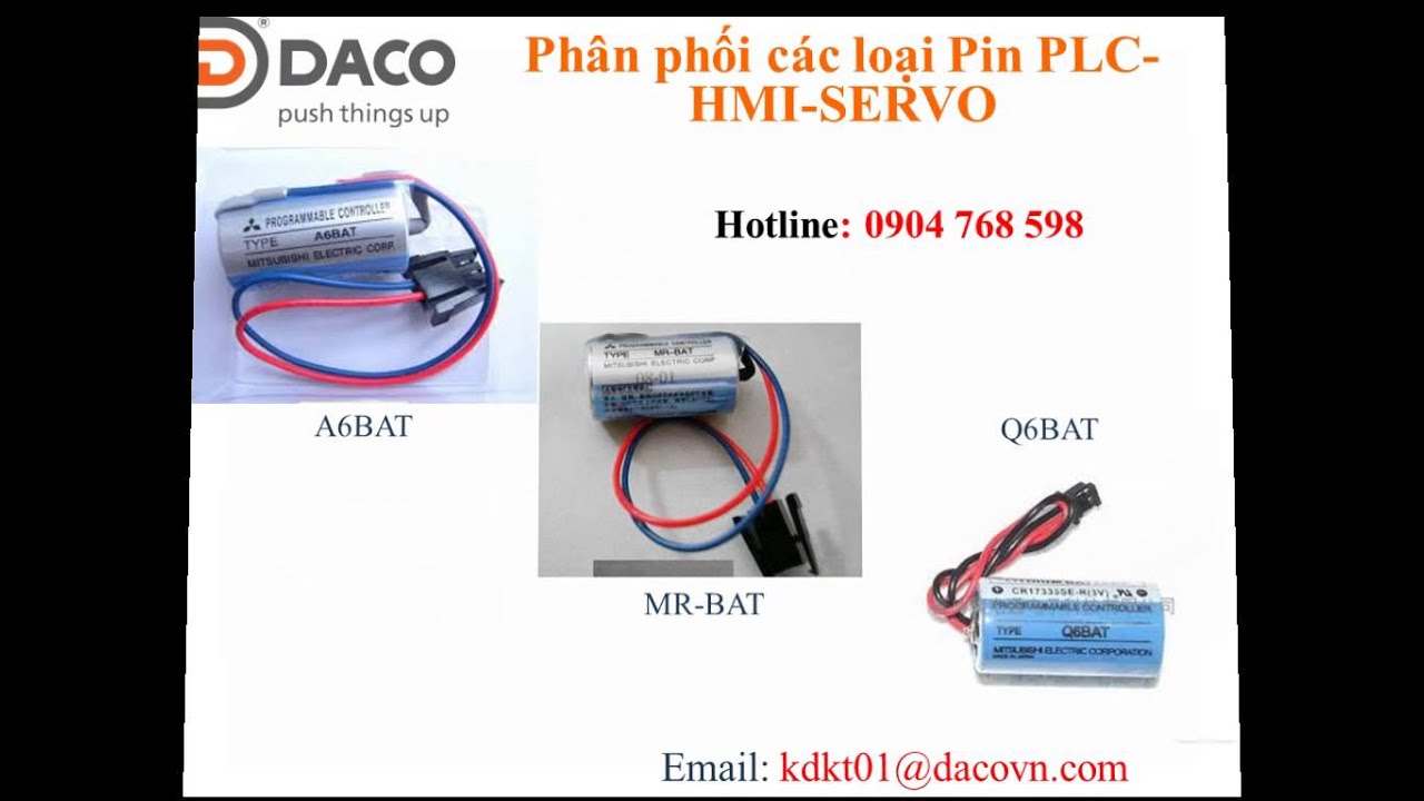 Pin PLC Pin HMI Pin SERVO Pin Công nghiệp các hãng - YouTube
