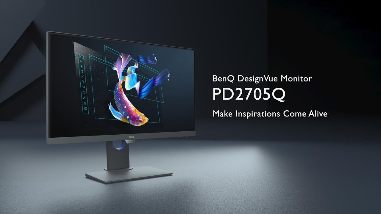 BenQ DesignVue Monitor PD2705Q | Make Inspirations Come Alive - YouTube