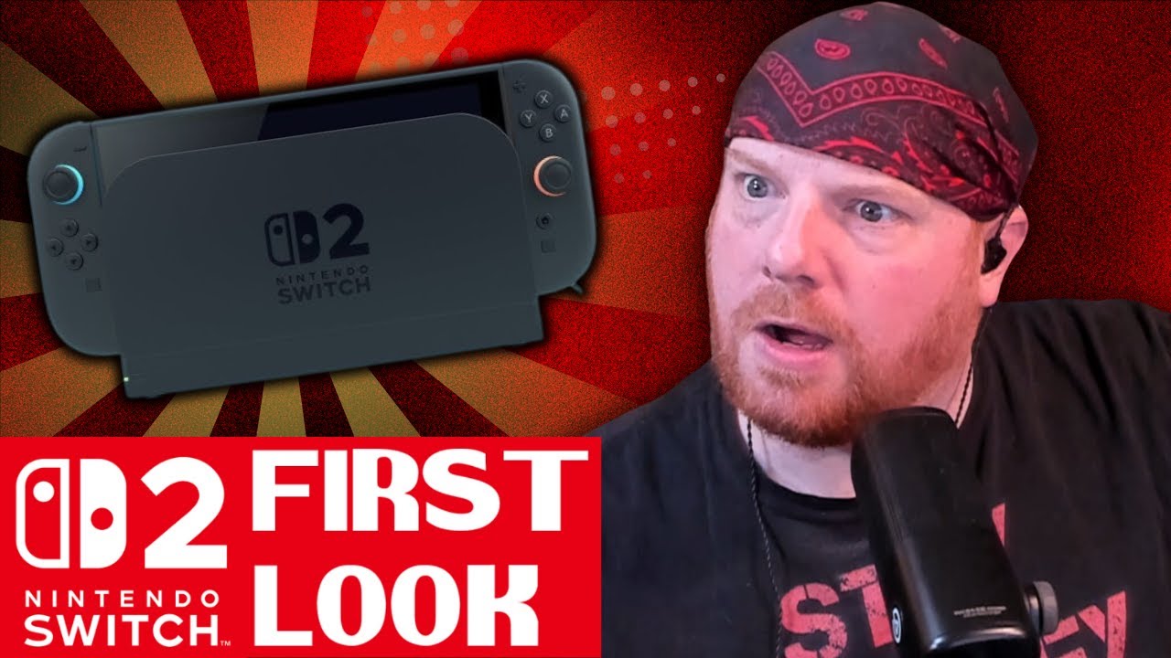 Krimson KB Reacts - SWITCH 2 LOOKS COOL!! - Nintendo Switch 2 First ...