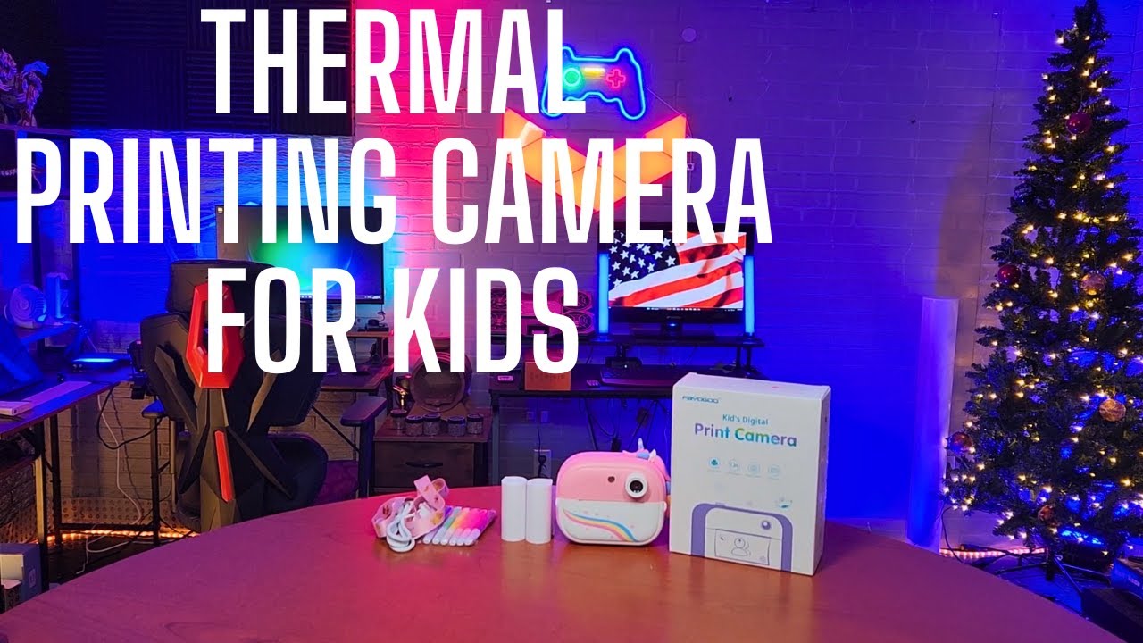 How to use the Instant Print Digital Camera for kids - YouTube