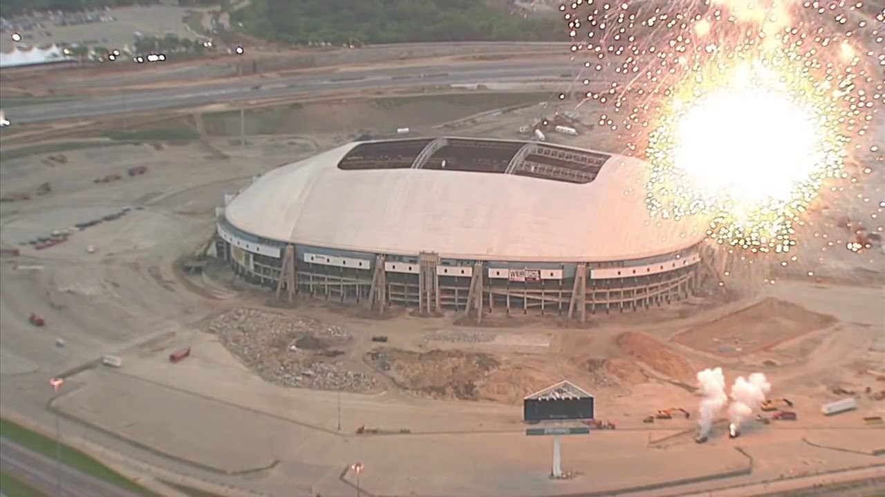 TEXAS STADIUM DEMOLITION - YouTube