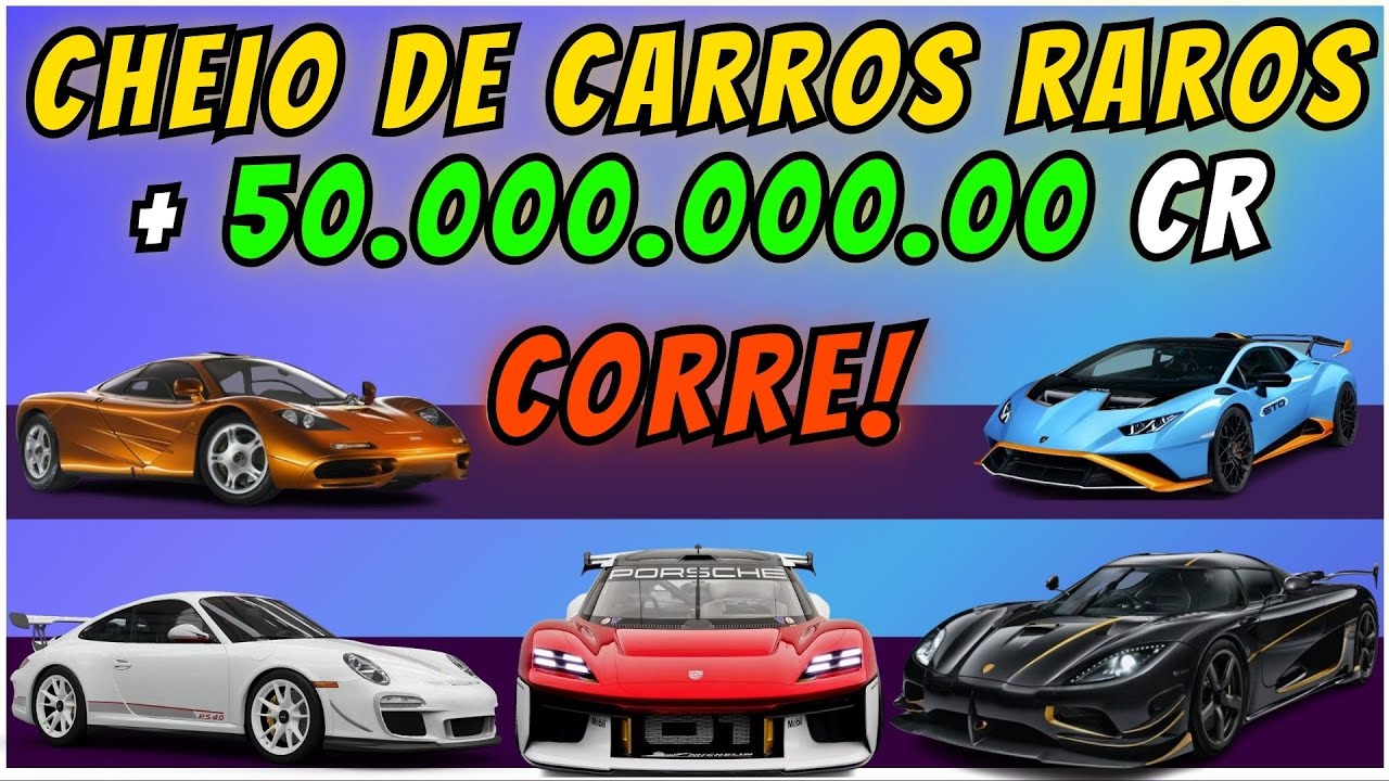 Como Ganhar 50 Milhões de CR no Forza Horizon 5 + Atualização de Preços ...