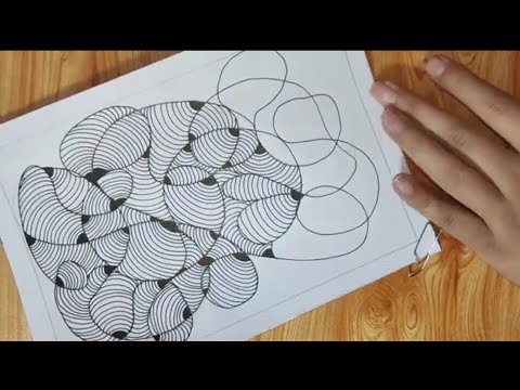 Pattern 237|How to draw pattern|learn to draw pattern|zentangle pattern ...
