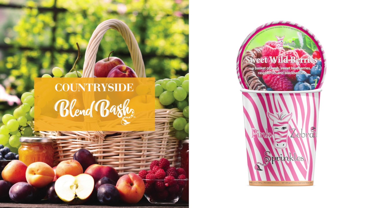 Pink Zebra Blend Bash Countryside - YouTube