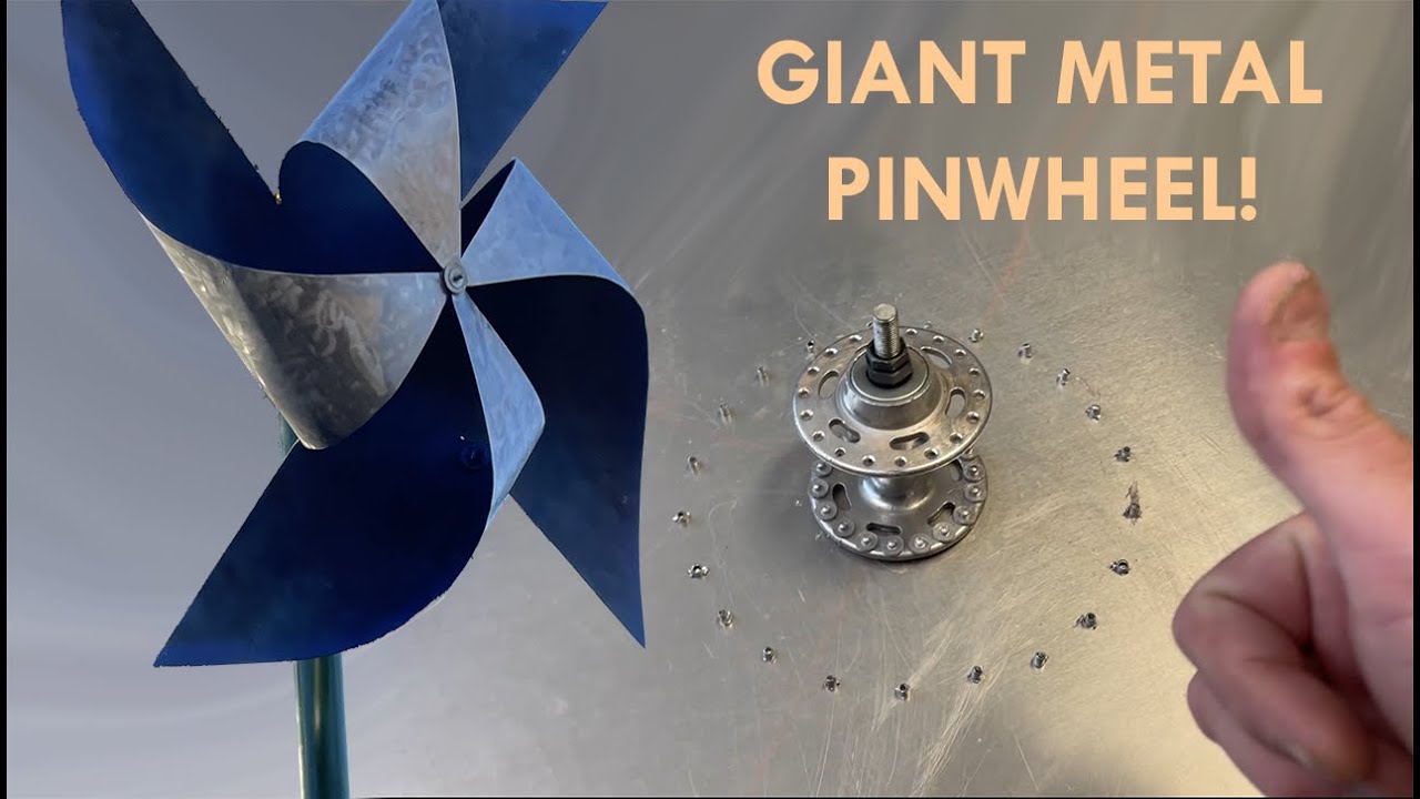 Giant Pinwheel - Fabrication Challenges of a metal pinwheel for Pilot ...