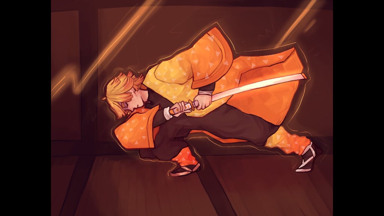 [KNY] Zenitsu - Time Lapse ☆ - YouTube