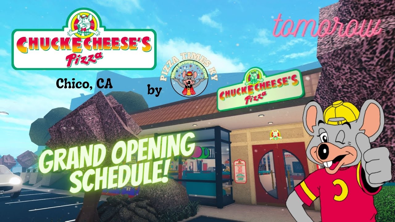 CHUCK E. CHEESE IN CHICO CA GRAND OPENING - YouTube