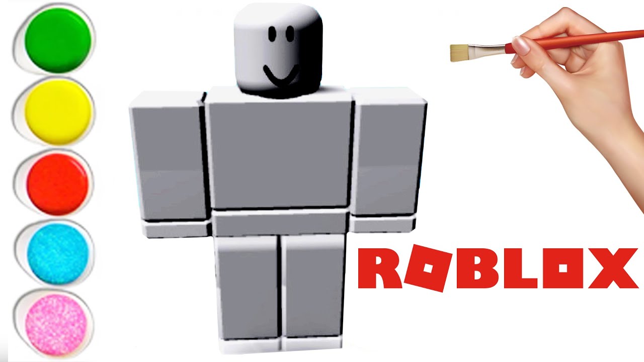 DRAWING ROBLOX CHARACTER LAND FOR KIDS - ROBLOX STARVING ARTISTS ...