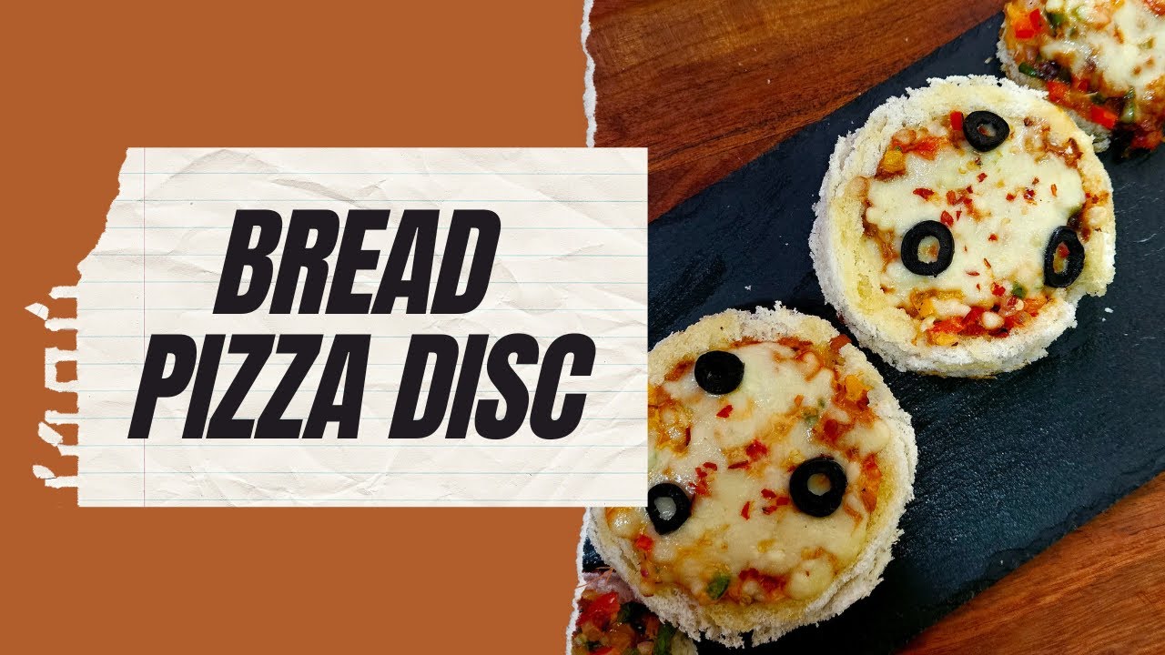 PIZZA DISC #snacksrecipe #indianrecipes - YouTube