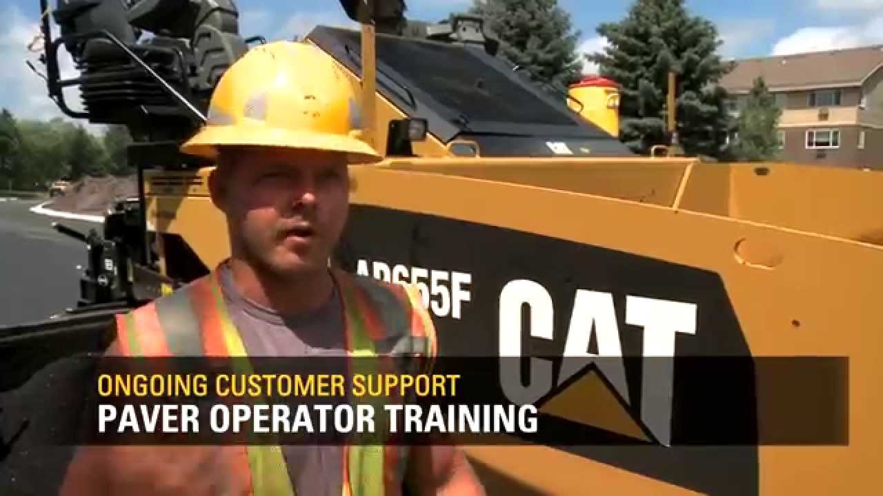 Cat® AP655F Asphalt Paver Customer Testimonial - YouTube