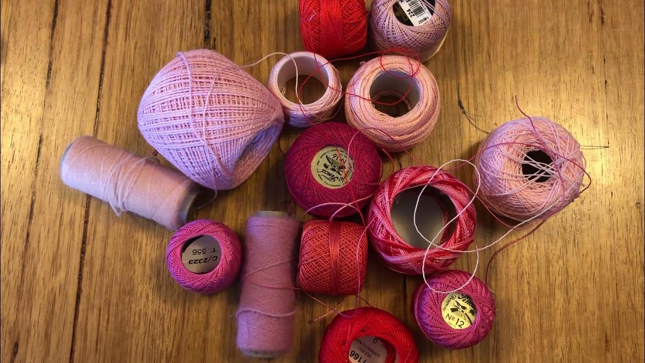 Handy tip for keeping your thread and yarn rolls in order and stopping ...