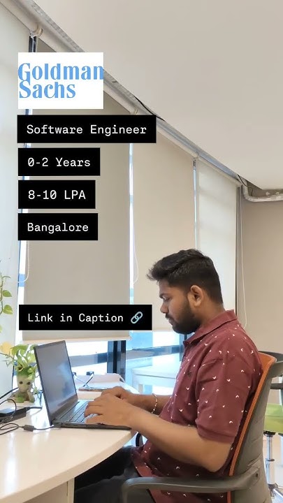 Goldman Sachs is hiring for the Software Engineer Role #ytshorts #youtubeshorts #utsavchavda ...