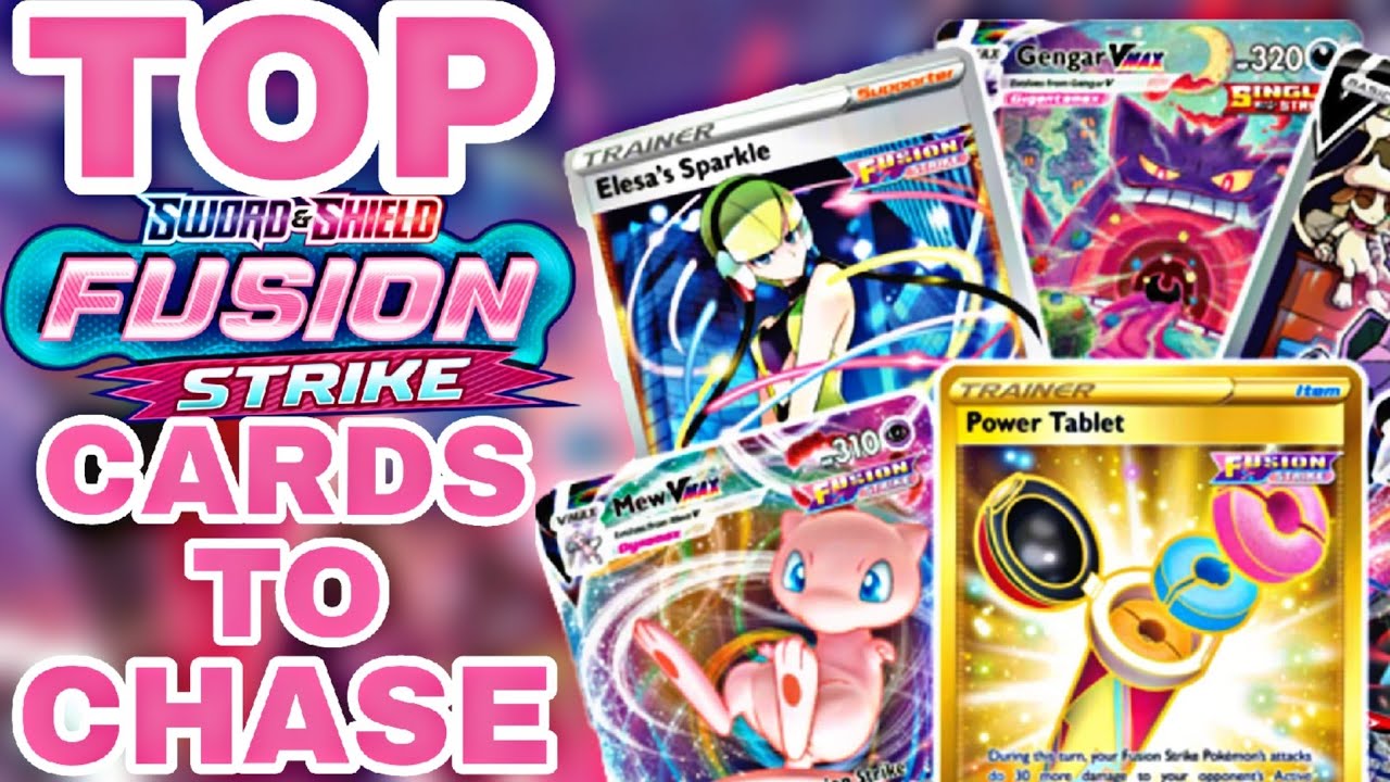 Fusion Strike Cards To Chase | Must have cards | Pokemon tcg | # ...