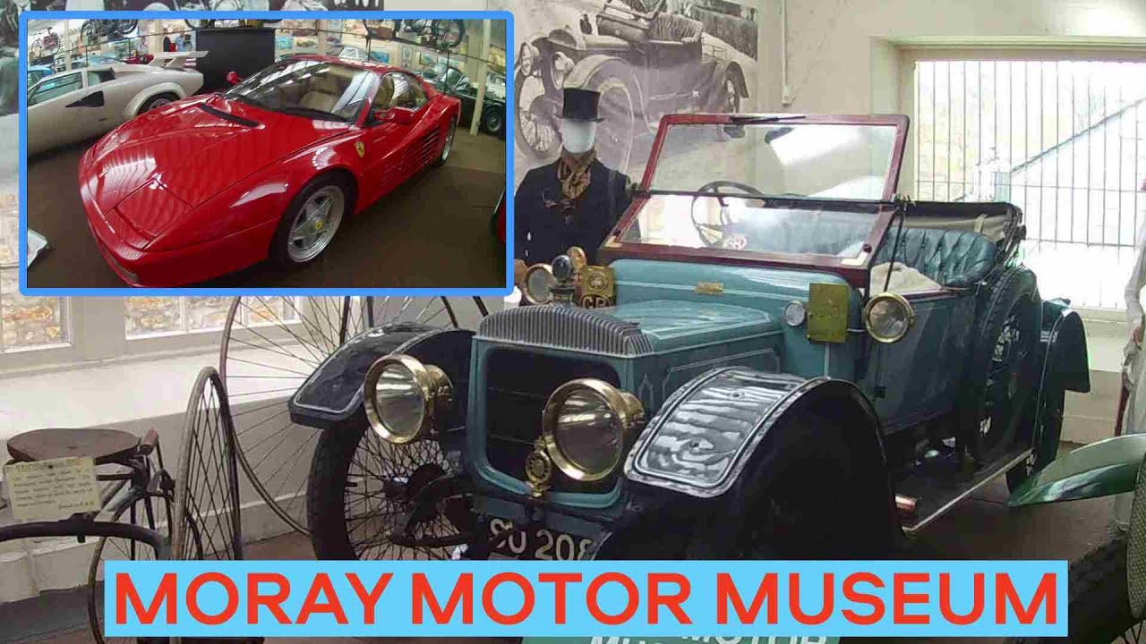 Moray Motor Museum un musée automobile à Elgin en Ecosse - YouTube