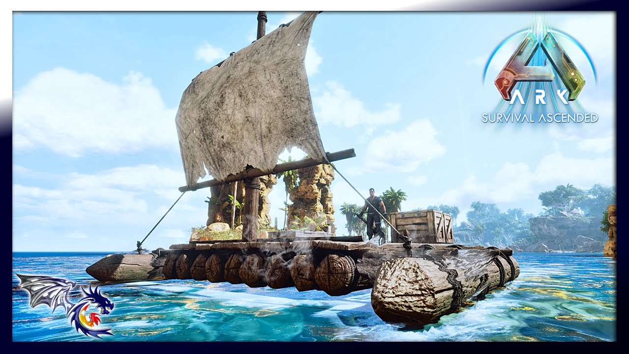 A Perfect Day For Rafting | ARK: The Island Ascended #4 - YouTube