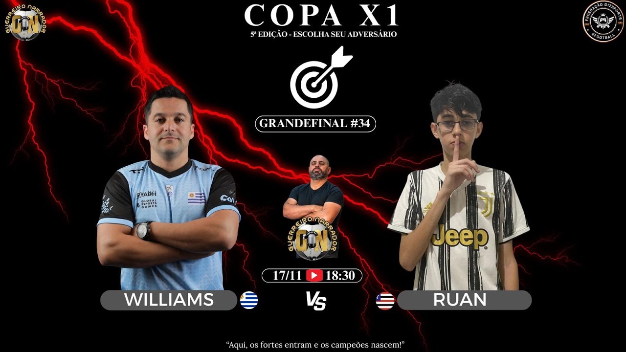 #efootball26 | WILLIAMS -URU -x- RUAN COIMBRA-MA | FINAL DA COPA #x1 F ...