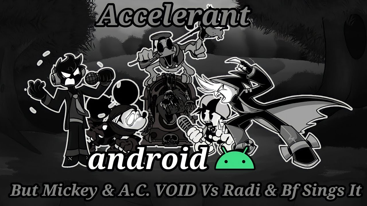 Friday Night Funkin Accelerant But Mickey & A.C. VOID Vs Radi & Bf ...