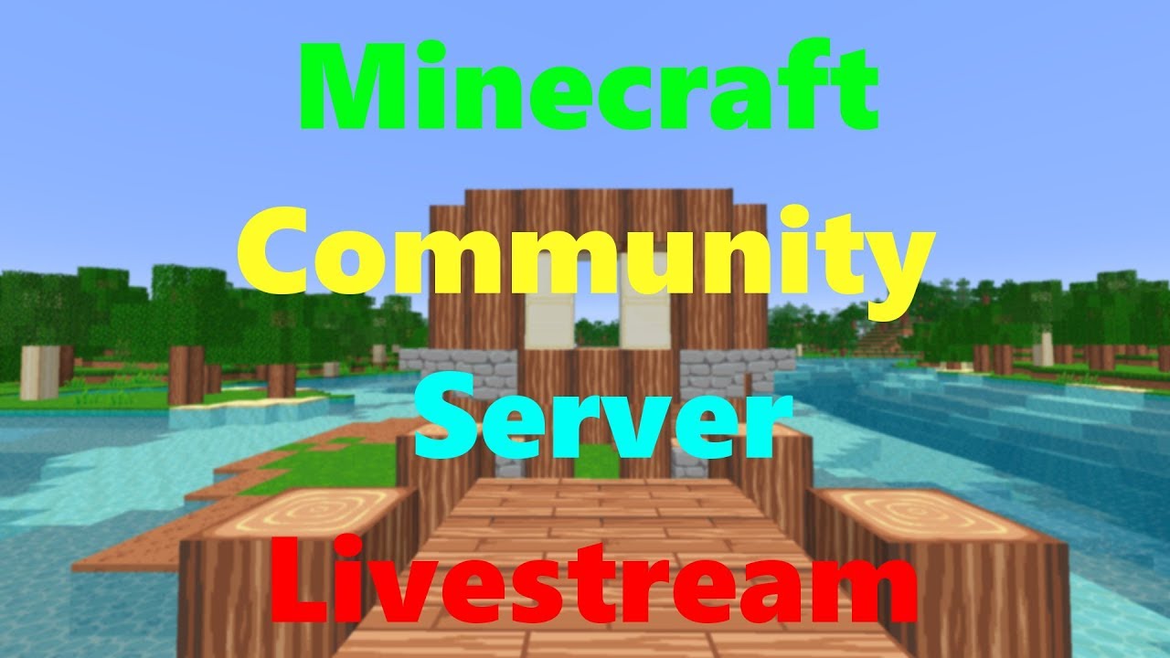 Minecraft Community Server Livestream | Jeder darf mitspielen | Suche ...