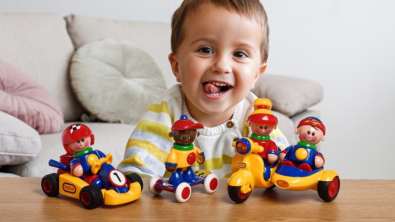 TL0047 TOLO First Friends On Wheels - YouTube