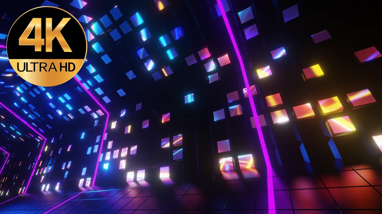 4k fast moving colorful party Lights Background Edit (Free Video ...