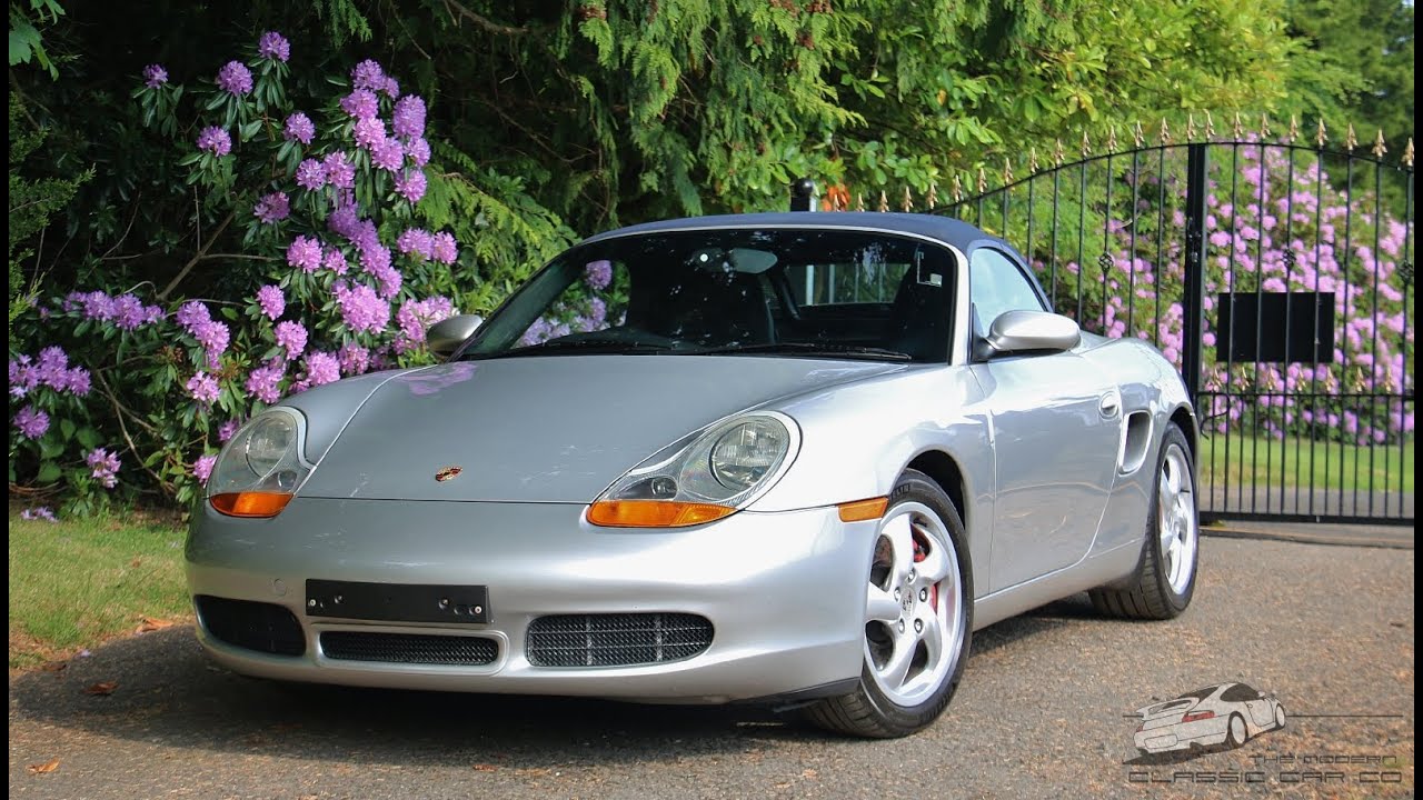 986 Boxster 3.2 S Manual Arctic Silver - YouTube