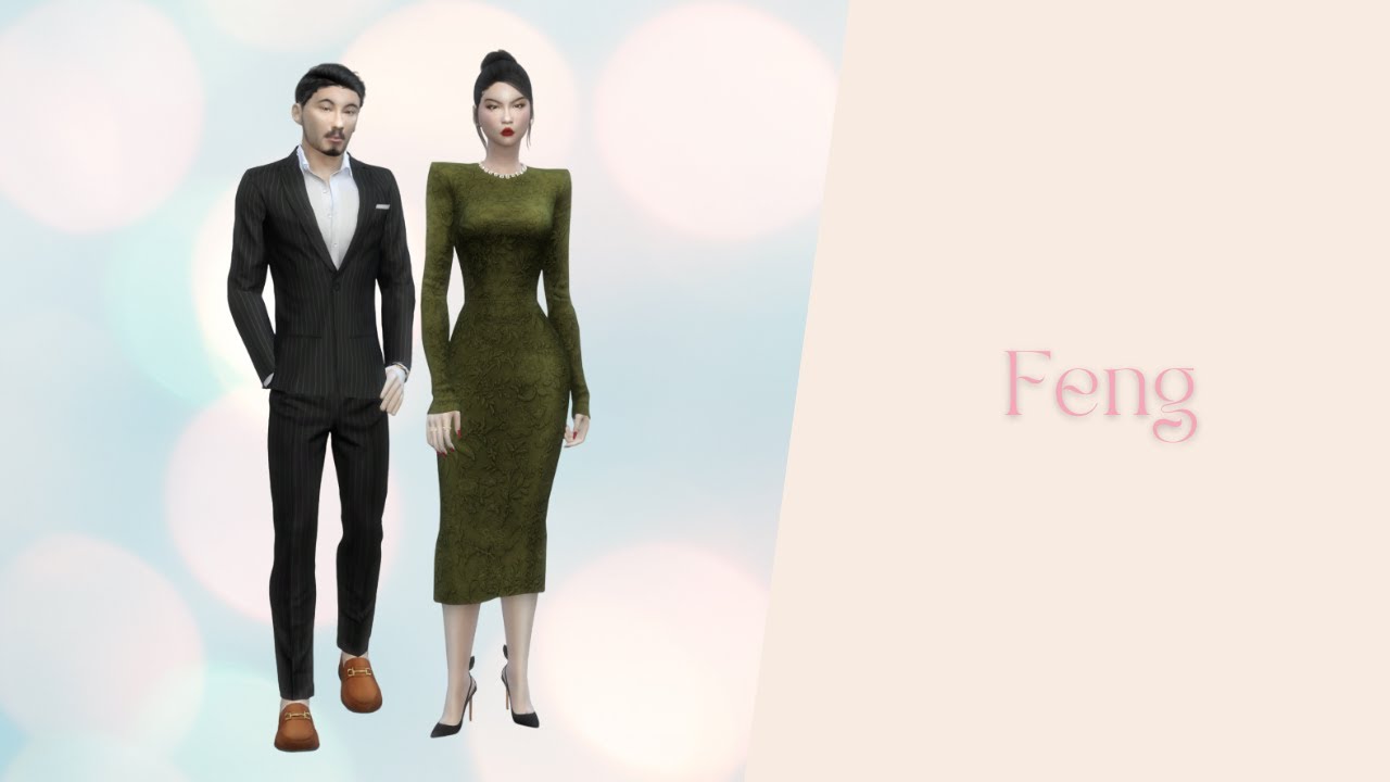 Feng Household Makeover [CAS] THE SIMS 4 - YouTube