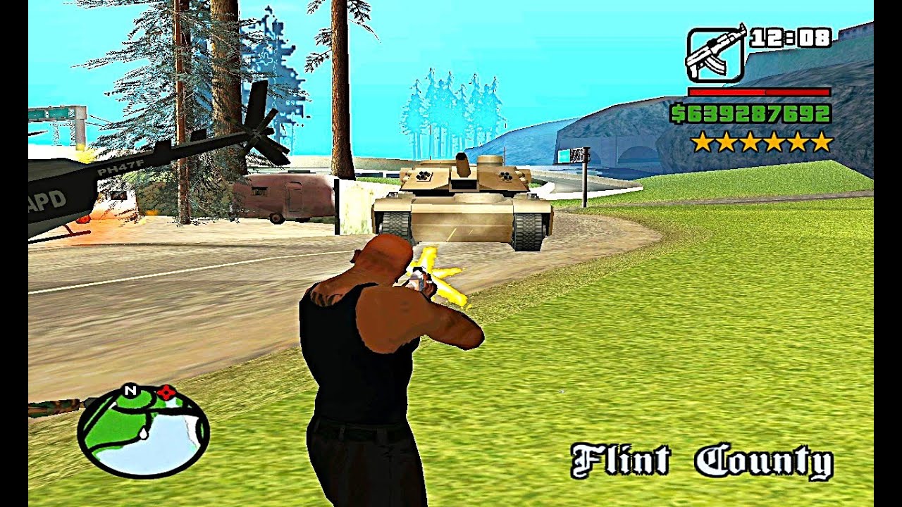 CJ vs The Police San Andreas Chaos Unleashed GTA San Andreas - YouTube