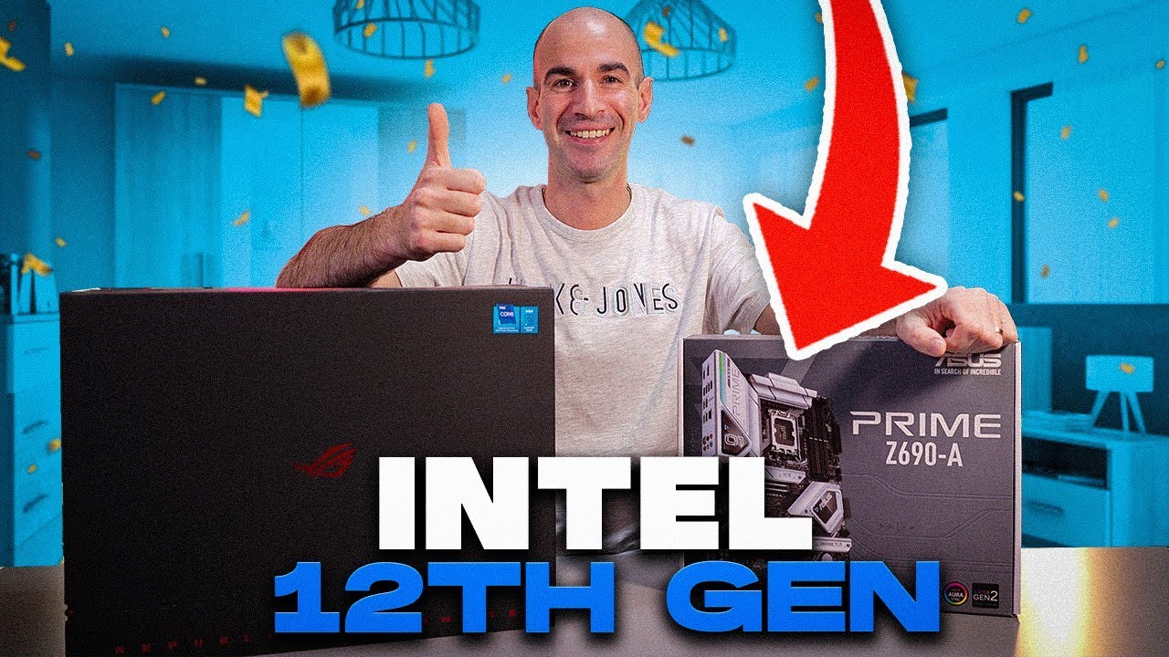 Nouveaux CPU Intel 12th Gen - Présentation i5 et i9 avec Asus Z690 ...