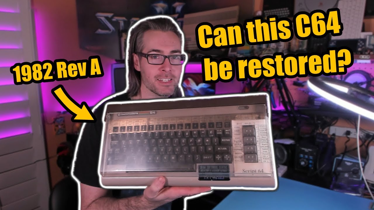 What's wrong with this Commodore 64? - YouTube