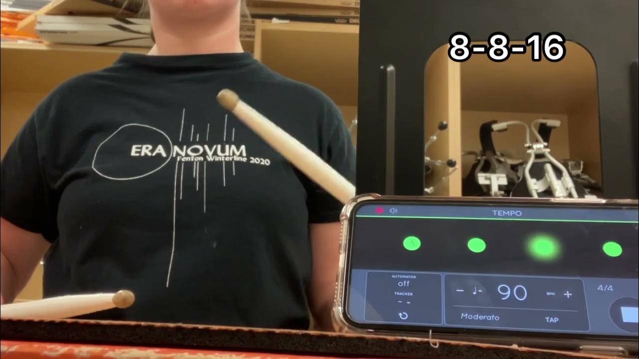 “Training Wheels” Middle School Snare Warm Up Routine - YouTube