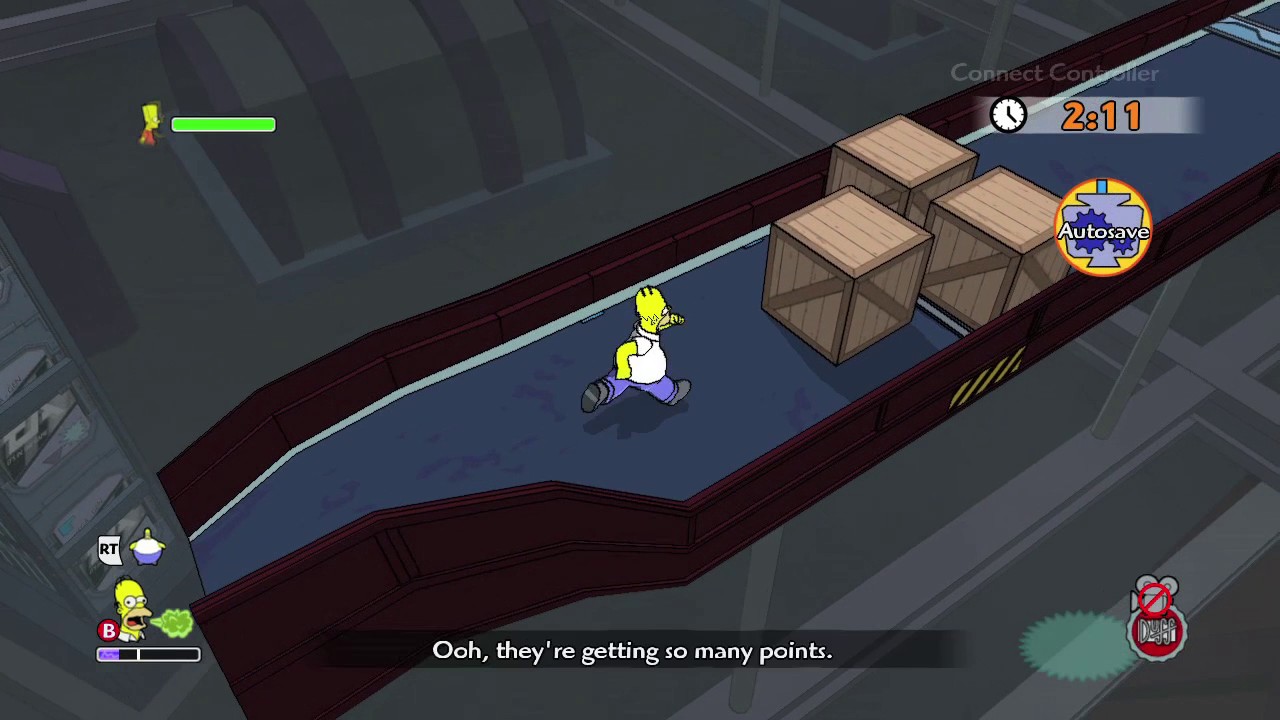 The Simpsons Game - Save the Simpsons - YouTube