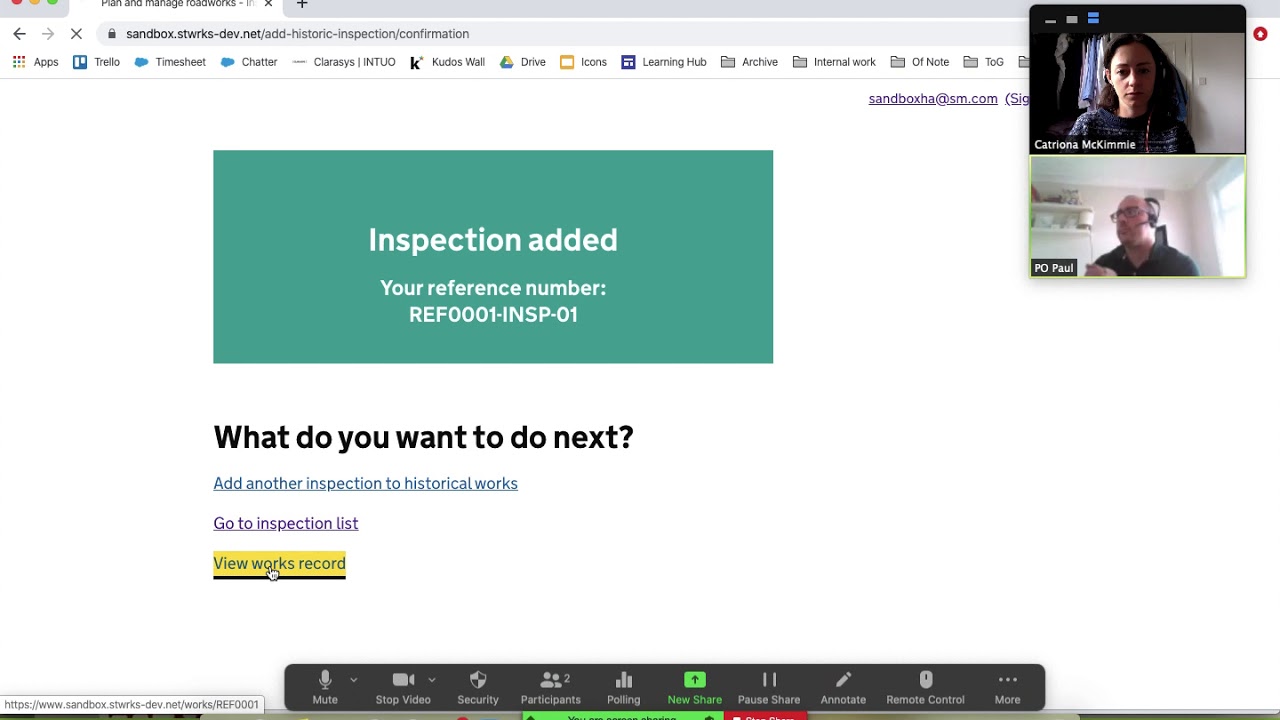 Registering historic inspections and historic FPNs in Street Manager ...