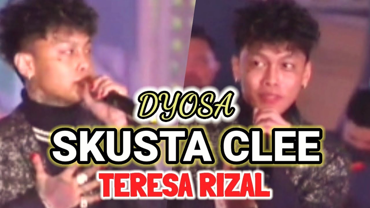 Skusta Clee Teresa Rizal Fiesta Town Plaza Dyosa - YouTube