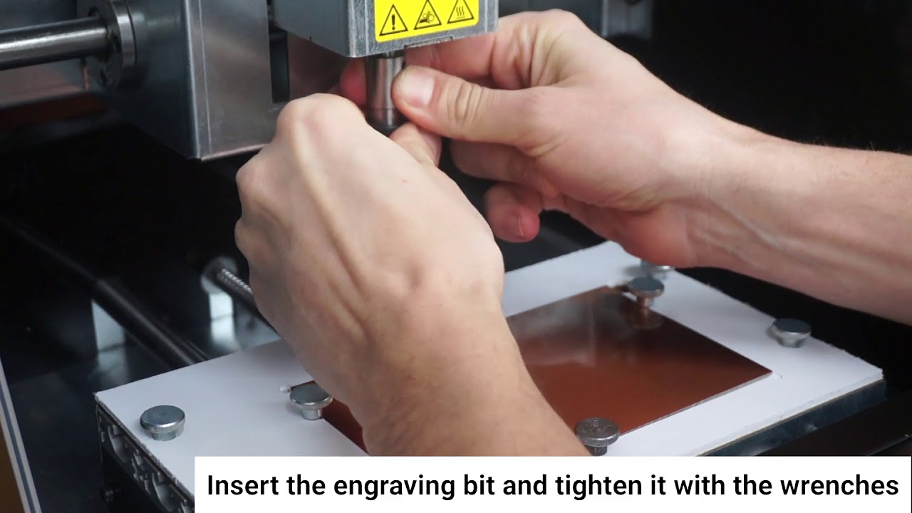 Tutorial How To Insert The Engraving Bit YouTube