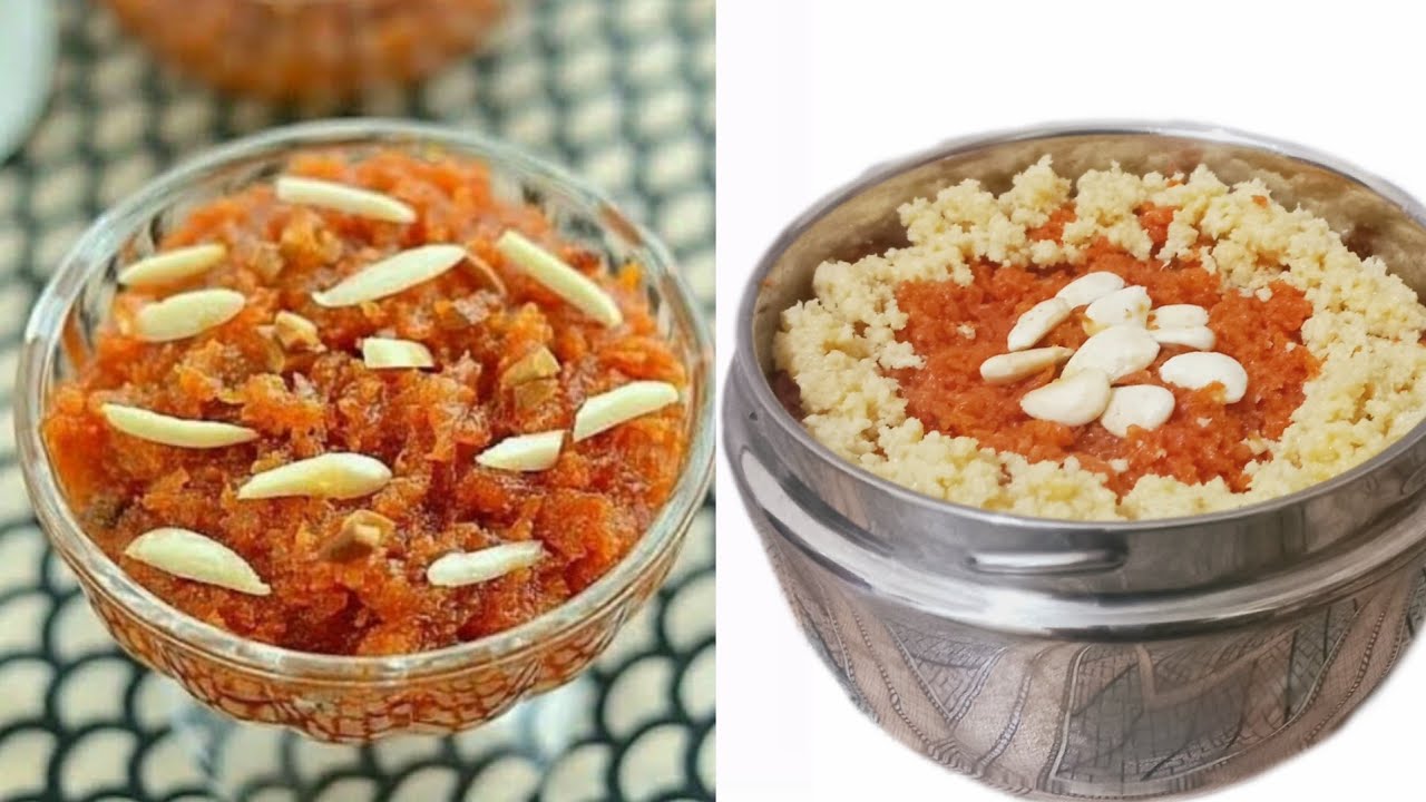 Carrot Halwa | winter carrot sweet | gajrela easy recipe | gajr ka ...