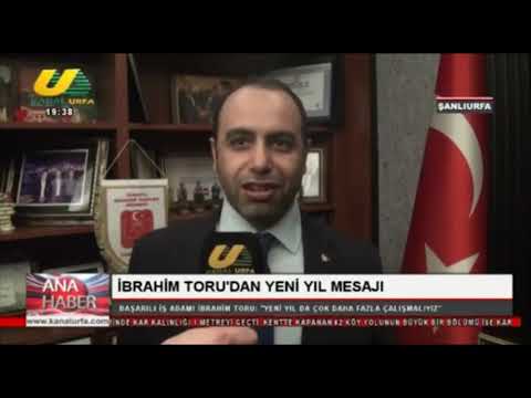 İBRAHİM TORU'DAN YENİ YIL MESAJI 01 01 2020