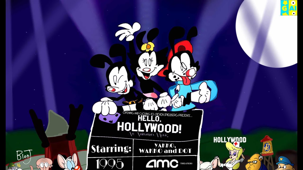 Opening and Closing to Hello Hollywood: An Animaniacs Movie (1995) AMC ...