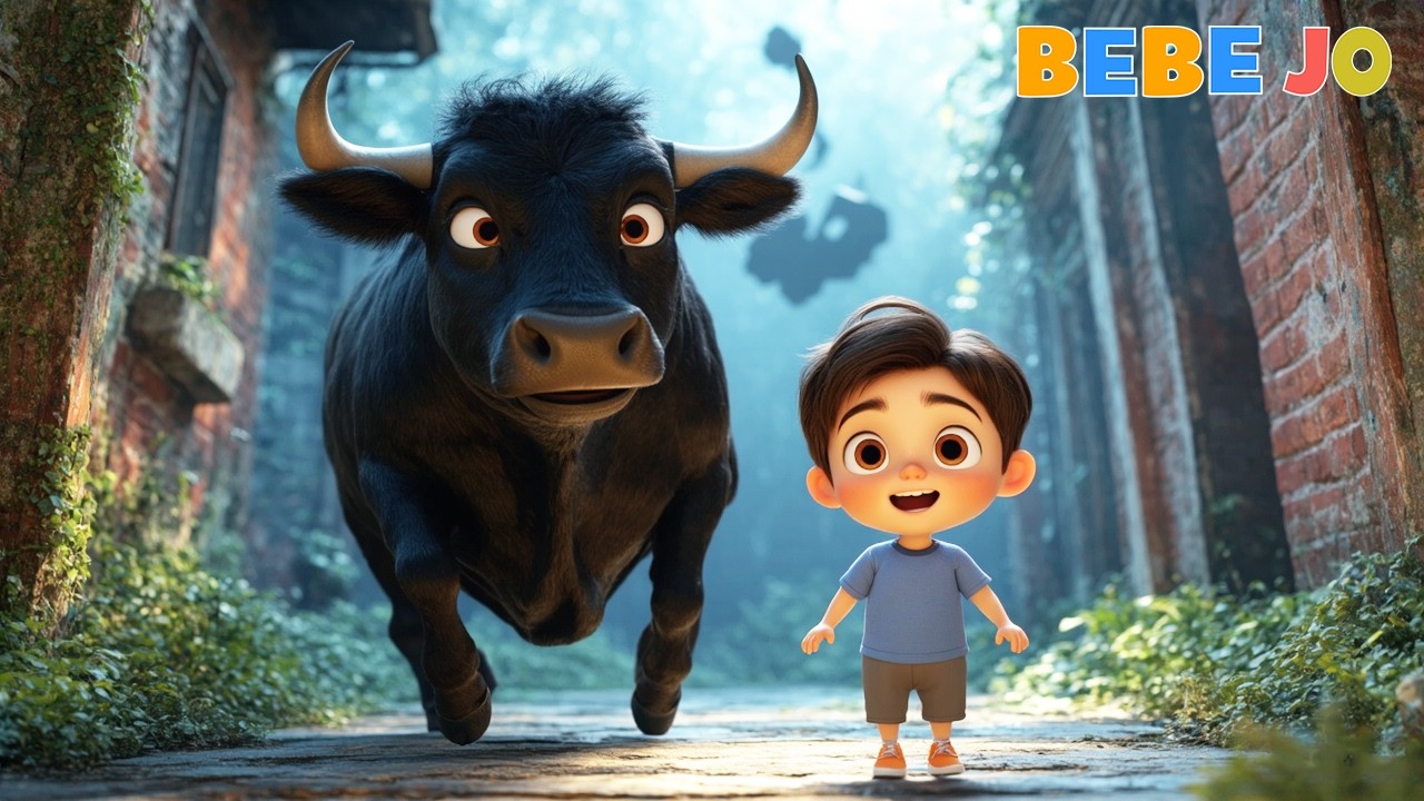 O Boi está dormindo mas ele pode acordar e te Pegar! | Bebe Jo ...