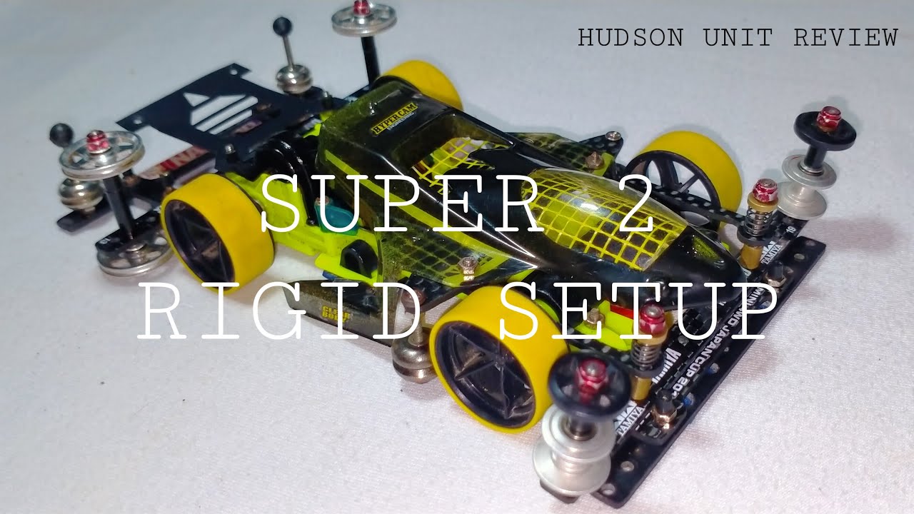 ミニ四駆 Tamiya Mini4wd Super 2 Rigid Set up Speedtech/Openclass - YouTube